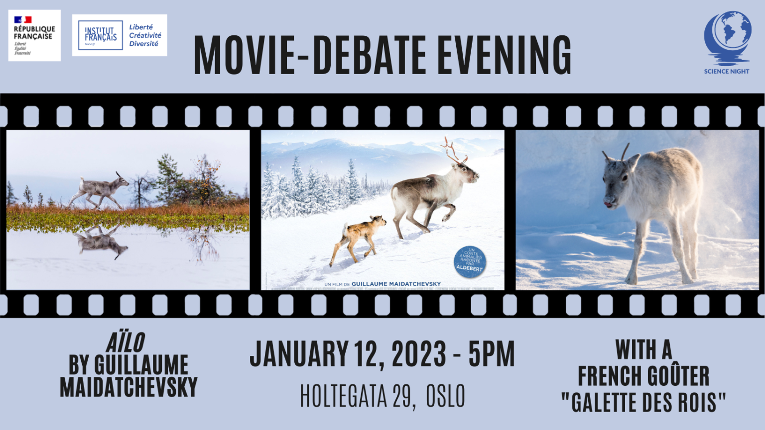 Science Night - Projection - débat : "Aïlo : une odyssée en Laponie ...