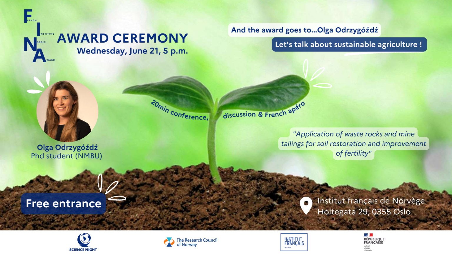 FINA Ceremony 2023 - Institut français