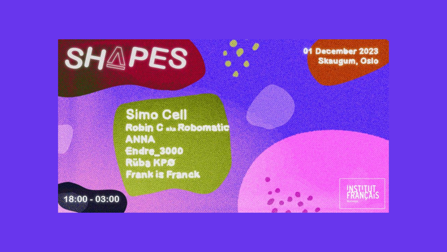 Shapes festival - Institut français Culture